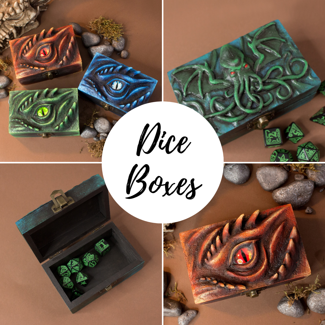 Dice boxes – Mystical Props